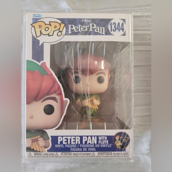 Funko | Toys | Peter Pan Funko Pop Nib 344 | Poshmark